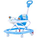 Buy Baybee Blue Neemo Musical Baby Activity Walker with Adjustable ...