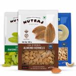Buy Nutraj Dry Fruit Combo Pack 1500g (California Almonds 500g, Long Raisins 500g, Cashew Nuts ...