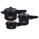 Buy Skala Hard Anodized Combo Pack Of 5 ltr Pressure Cooker + 3 ltr ...