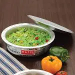 Buy HAZEL Aluminium Langdi Patila Pot With Lid Hammered Finish Round ...