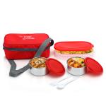 Buy Jivo Infinite Executive Insulated Lunch Box | 2 Round Containers ...