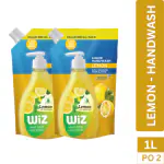 Buy Wiz Hand Wash Lemon 1L Refill Pouch (Pack of2) Online at Best ...