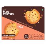 Buy Max Protein Cookies Oats & Raisins (Pack of 12), 660g Online at ...