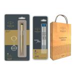 Buy Parker Vector Gold Ball Pen With Flow Combo Refills Online at Best ...