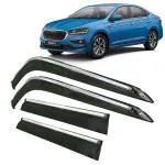 Buy Kingsway Car Wind Deflectors Rain Guard Window Visor for Skoda ...