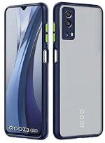 Buy Ragro Blue Hard Back Care Cover For Vivo Iqoo Z3 Online at Best ...