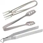 Buy A2SK Stainless Steel Roti and Momo Chimta with Pakkad / 28.5 cm, 20 ...