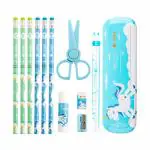 Buy JAPSI Unicorn Stationary Gift Set | Pencil Box Set with Scissor ...