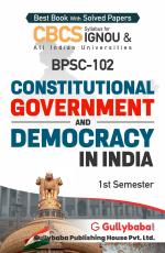 Buy BPSC-102 Constitutional Government and Democracy in India_Gullybaba.com Panel__176 Online at ...