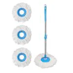 Buy Vault Bharat Premium Spin Mop Stick Rod| Standing Magic Pocha with ...