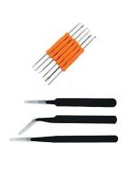 Buy Pagkis Combo of Solder Assist Tools and 3 ESD Safe Tweezers Online ...