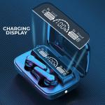 Buy TechElectro M19 Wireless Earbuds TWS 5.1 Large Screen Dual LED ...
