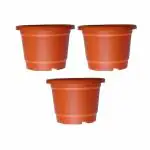 Buy Only For Organic Plastic Round Pot Durable Plant Container Gamla ...