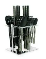 Buy FNS Phoenix Stainless Steel Cutlery Set of 24 Pcs Online at Best ...