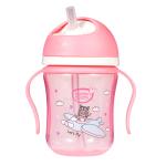 Buy Buddsbuddy Pink Softy Straw Baby Sipper Cup 220ml Online at Best ...