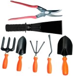Buy Green India Gardening Tool Sets combo pack of 7 Pcs contains ( Hand ...