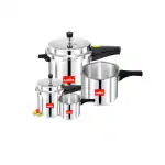 Buy Rasoiya Plus 5ltr + 3ltr + 2ltr + 1.5ltr Outer Lid Regular Base ...