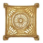 Buy Kalarambh Brass Bajath/Bajot/Paat/Chourang/Chowki for Home Pooja ...