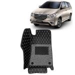 Buy Kingsway 7D Car Floor Foot Tray Mats for Toyota Innova 8 Seater ...