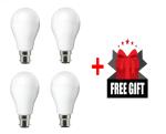 Buy NIPSER 9 Watt LED Bulb, Pack of 4 with Free Gift Online at Best ...