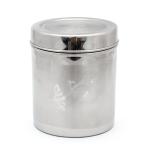 Buy Coconut Round Floral Stainless Steel Deep Dabba 2 L Online at Best ...