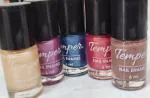 Buy Temper Classic Morden Nail Paint Combo 5 Colors Creem Purple Light ...