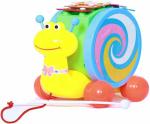 Buy Sanjary Multicolor Plastic Music Maker Pull Along Snail Xylophone Toy Musical Toy - 3 Plus ...