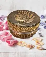 Buy Denique Stainless Steel Peackock Nakshi Multipurpose Use Dry Fruit ...