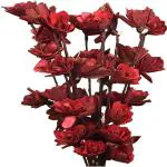 Buy CRAFTWAFT MAROON RANUNCULUS FLORAL BUNCH (HAND MADE) Maroon ...