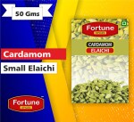 Buy Fortune Spices Small Green Cardamom Hari Elaichi Whole Seeds 50 ...