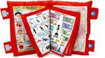 Buy BHVMEY Red Learning Cushion Alphanumeric Cushion Book for Kids (1 ...
