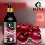 Buy RIBVA Onion Shempoo for Hair Strengthening & Hair Fall Control With ...