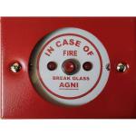 Buy ROYALE AGNI Softchip Red Steel Wall Mounted Smoke and Fire Alarm ...
