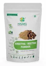 Buy NISARG ORGANIC FARM Amla Reetha Soapnut Powder I 3-in-1 Natural ...