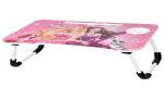 Buy KITCHUB Pink Barbie girl study table with Foldable Non slip legs ...