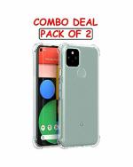 Buy GADGETRONICS Google Pixel 5 Transparent Thermoplastic Polyurethane Shock Proof Back Case ...