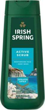 Buy Irish Spring Active Scrub, Exfoliating Body Wash-591 ML (591 ml)Wiz ...
