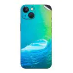 Buy GADGETSWRAP Printed Vinyl Skin Sticker for iPhone 15- Water Tide ...