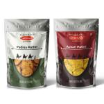 Buy Shekhaji Pudina Mathri & Achari Mathri 400gm combo (Pack of 2 ...