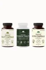 Buy Saptamveda Organic Giloy, Moringa and Kutki Tablets Combo Pack ...