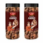 Buy D'Nature Fresh California Roasted Almonds/Badam 250 g (Pack of 2 ...