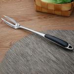 Buy Leeonz Carving Fork, Meat Fork, 14Inch Cooking Forks with Plastic Handle, Heavy Duty ...