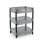 Buy MOLTRES - Safari 3 Tier Multi-Purpose Rack for Office, Kitchen ...