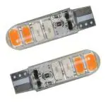 Buy Eshopglee T5 Super Bright Silica Gel 6 SMD LED Blue and Red ...