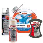 Buy SONAX Combo (Sonax Car Shampoo Red Summer - 3L + Sonax Multi Sponge + Sonax Synthetic ...