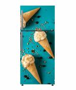 Buy Sticker Studio Vinyl Ice Cream Fridge Sticker With Lamination 152 ...