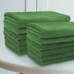 Buy Sassoon Green Microfiber Cleaning Cloth 40 x 40 cm (Pack of 12 ...