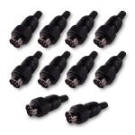 Buy MX 6 Pin Din Locking System Connector (pack of 10) Online at Best ...