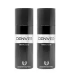 Buy DENVER Black Code Deodorant For Men (150ML Each) - Pack Of 2 | Long ...