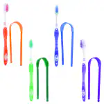 Buy MAXI Tiger Toothbrush & Tongue Cleaner-Oral Hygiene Kit (Pack of 4 ...